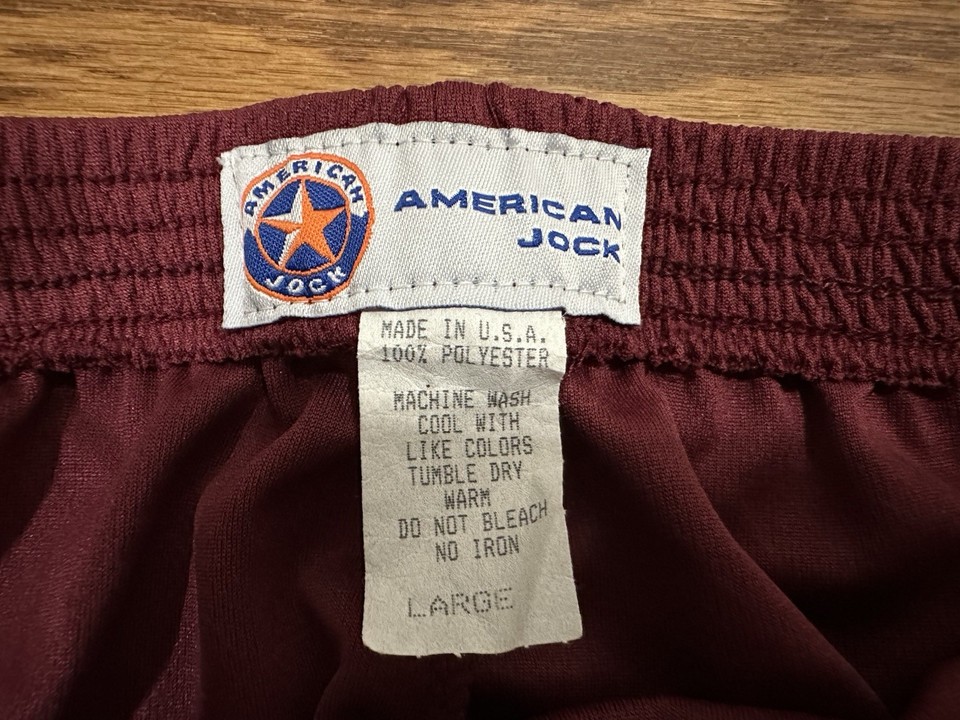 Men’s American Jock Tiny Running Shorts No Lining RARE Gym Run Gear ...