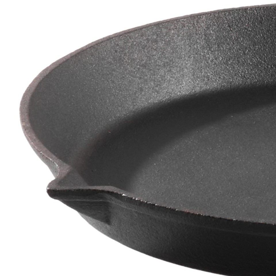 Frying Pan Cast Iron Pot Griddle Pan Skillet Grill Pan Egg Fry Pan with ...
