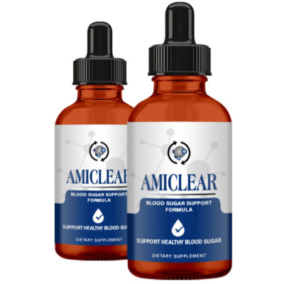 Amiclear Drops - Amiclear Liquid Drops Supports Healthy Blood Sugar (2 ...
