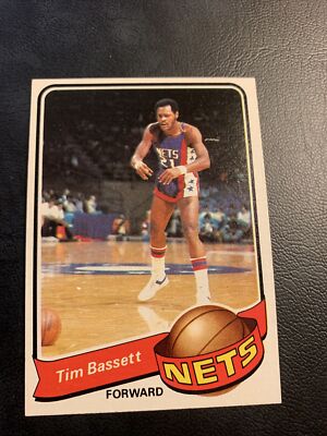 #73 Tim Bassett New Jersey Nets 1979-80 Topps Cb12 | eBay