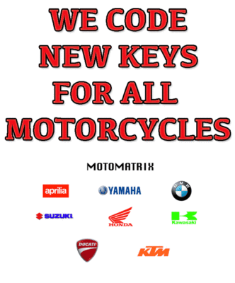 Yamaha R1 R6 FZ6 1000 600 MT-03 MT-07 MT-09 xt660 All red master key ...