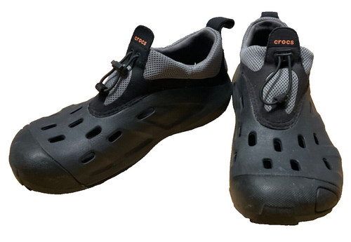 Crocs Shoes Quicktrail Low Mens Size 9 Hiking Trail Brown Mesh Quick ...