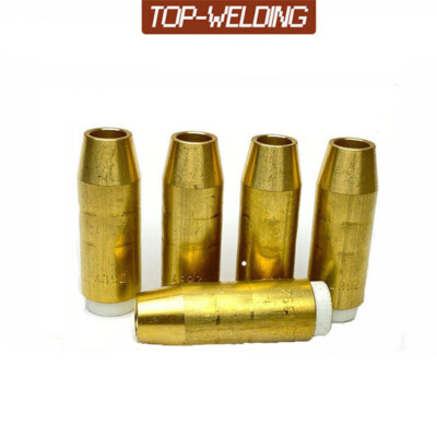 2/5pcs 4392 (1/2)inch Nozzle For Bernard MIG200A-350A Welding torch gun ...
