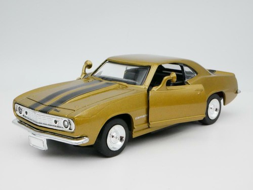 1967 CHEVROLET CAMARO ASH GOLD POLY Z-28 1:32 SCALE COLLECTOR DIECAST ...