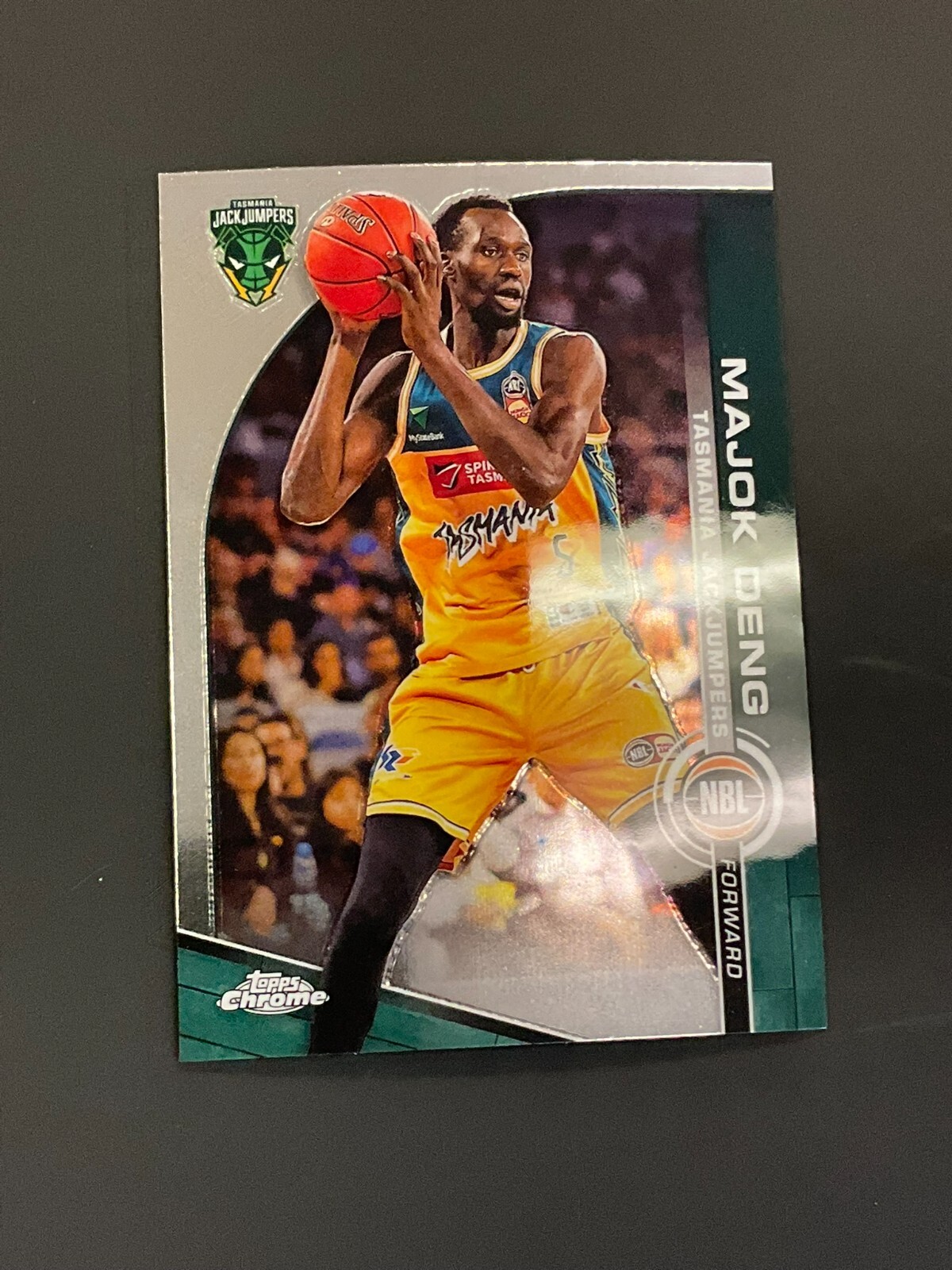 2023-24 Topps Chrome NBL #95 Majok Deng, Tasmania JackJumpers | eBay