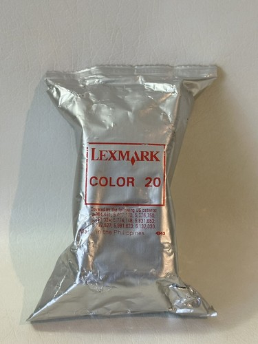 2pack Original Genuine OEM Lexmark Color 20 Ink Cartridge | eBay