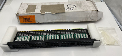 Commscope Telephone Patch Panel Cat 3 RJ45 19" 50-port 1711214-2 Black ...