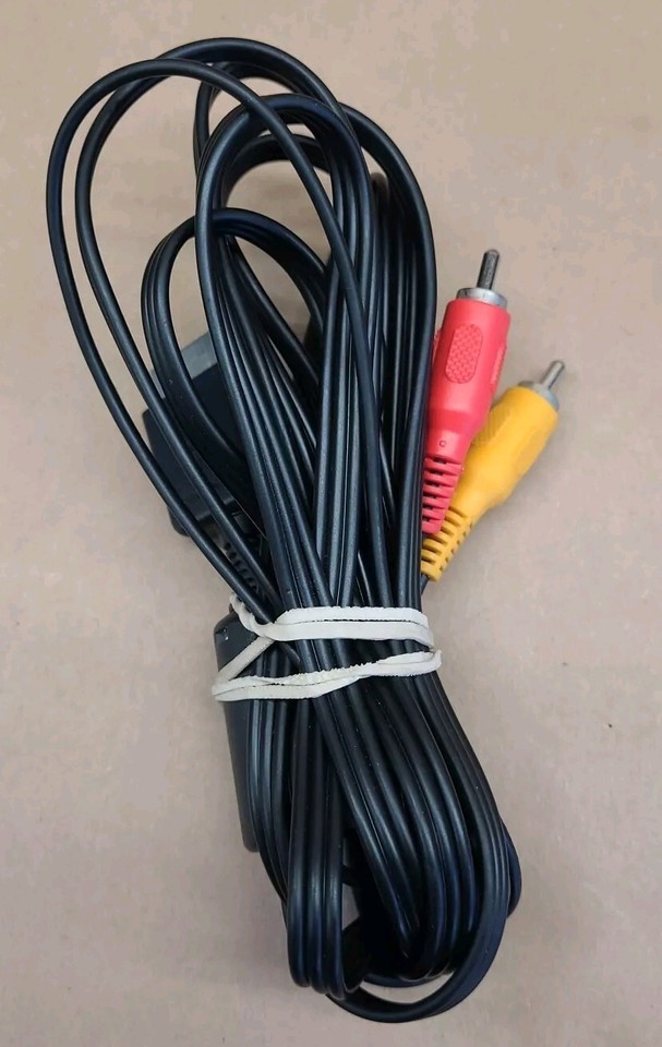 Sony PlayStation 2 PS2 Slim Black SCPH-70001 Console w/ AV Cables ...