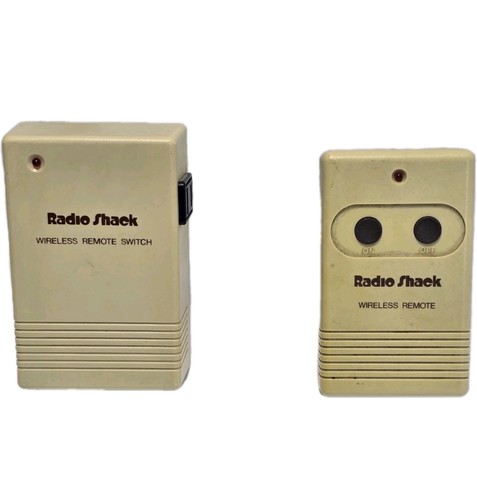 Vintage Radio Shack Wireless Remote Switch Model 61-2667 Receiver ...