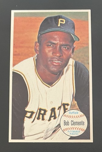 1964 TOPPS GIANTS 🔥“ROBERTO CLEMENTE” #11 ~ NEAR MINT ~ PITTSBURGH ...