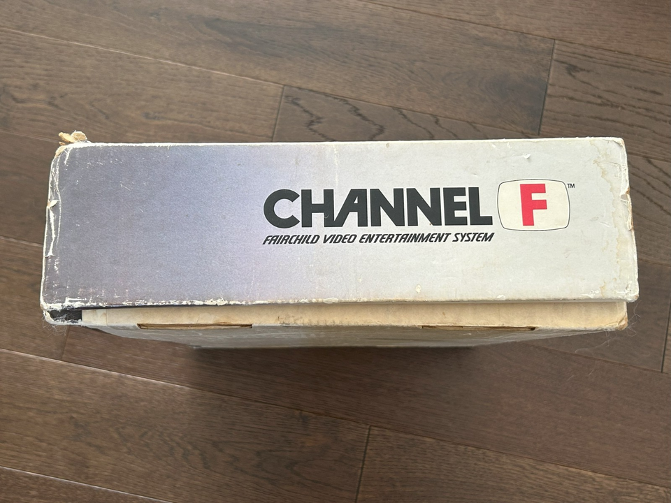 Fairchild channel f Console System in Box with 2 games Untested ...