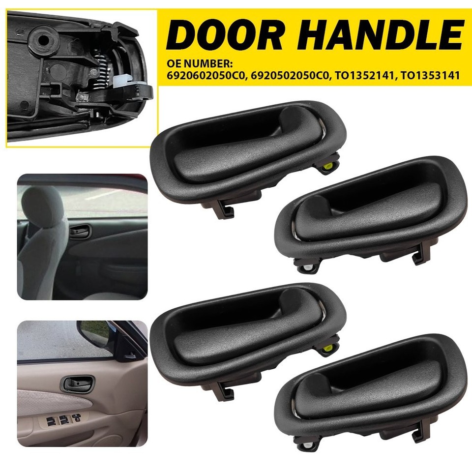 Interior Door Handle Driver&Passenger For 98-02 Toyota Corolla Chevy ...