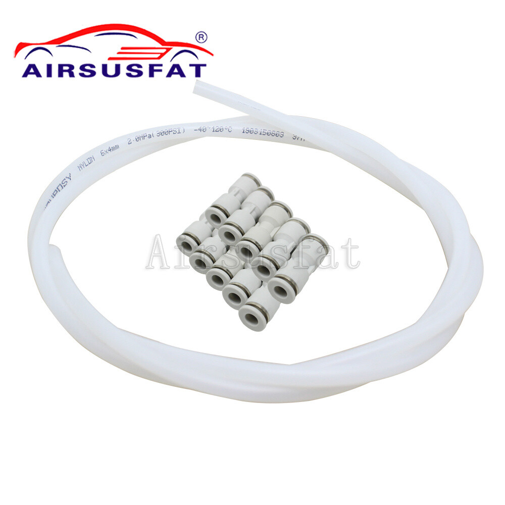 10Pcs Diameter 6mm Connectors and 5meters of 6mm Nylon Air Line Hose | eBay