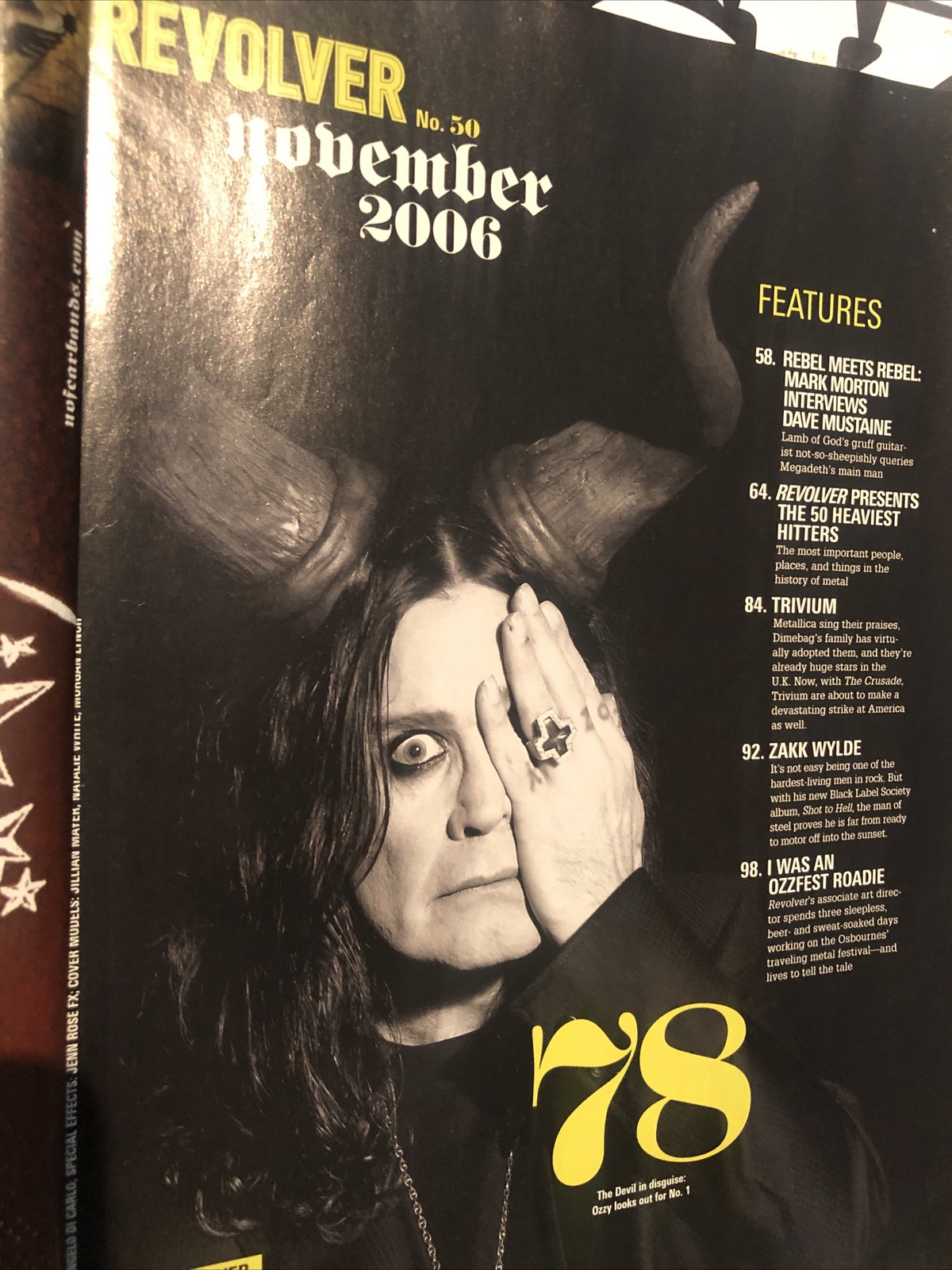 REVOLVER Magazine November 2006 50th Issue | eBay