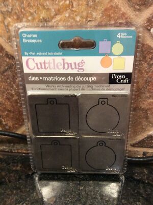 Cuttlebug Dies Provo Craft Cutting Die 37-1204 Charms Design New 2006 ...
