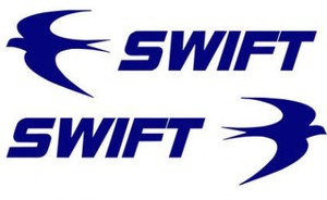 SWIFT Caravan Name Sticker Decal Graphic set | eBay