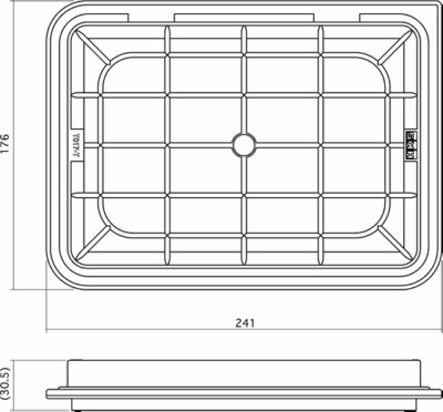HKS SUPER AIR FILTER For TOYOTA PROBOX NCP160V NCP165V 1NZ-FE 70017 ...