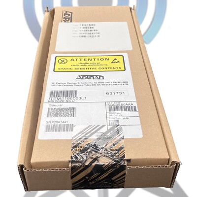 Adtran, 1186003L1, M3C3SS0AAA, MX2820 SCU SYSTEM CONTROLLER CARD ...