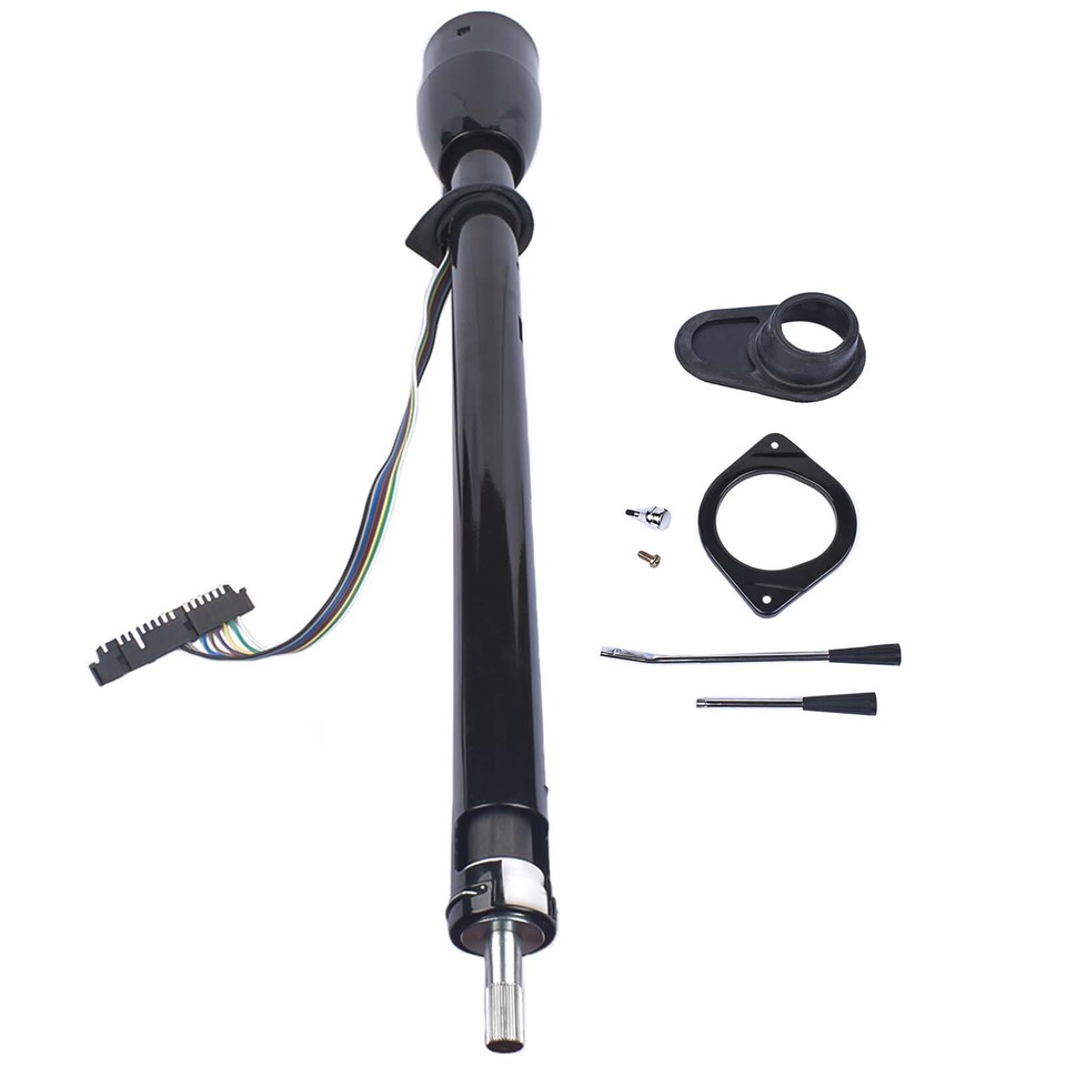 Ididit Steering Column AKWH Chrome 32" Tilt Steering Column Manual ...