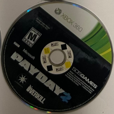 Payday 2 Overkill Microsoft Xbox 360 - Disc Only | eBay