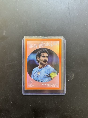 Ilkay Gundogan 2022-23 Topps Chrome UCC - 1959 Insert Orange Refractor ...