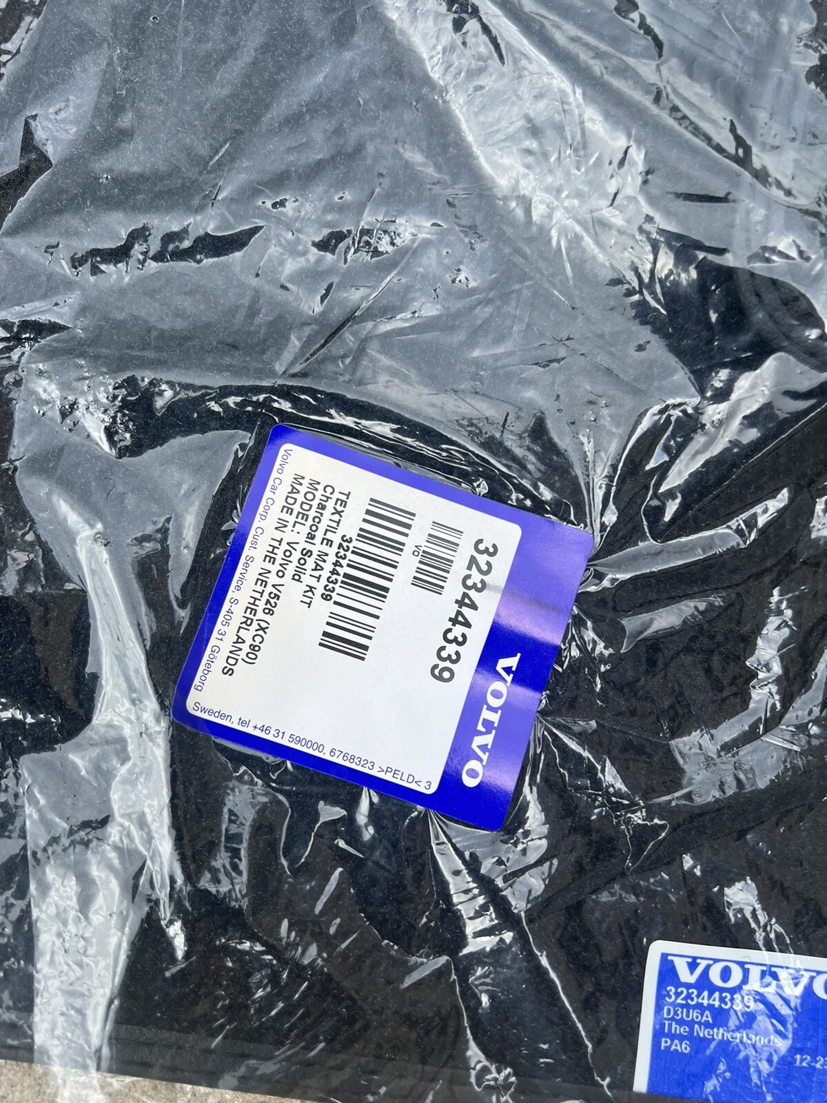 2017 2018 2019 2020 Volvo V526 XC90 Carpet Floor Mats Mat Genuine OEM ...