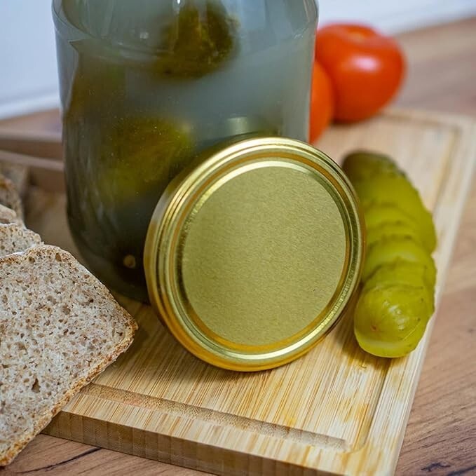 Twist off Lid for Jar Gold 82 mm With 6 hooks Chutney Jam Marmalade ...