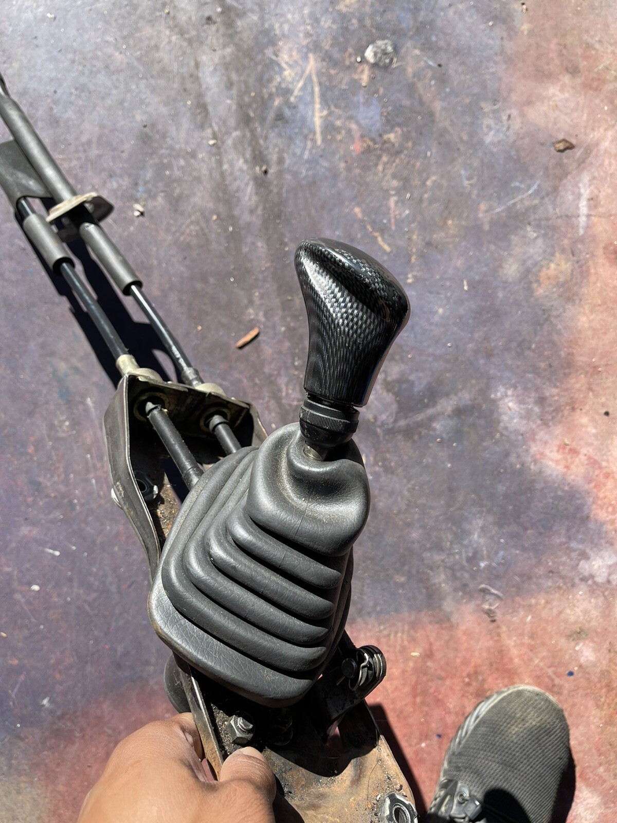 TOYOTA MR2 AW11 SHIFTER LINK CABLE SHIFT LINKAGE ASSEMBLY LEVELER 85 86 ...