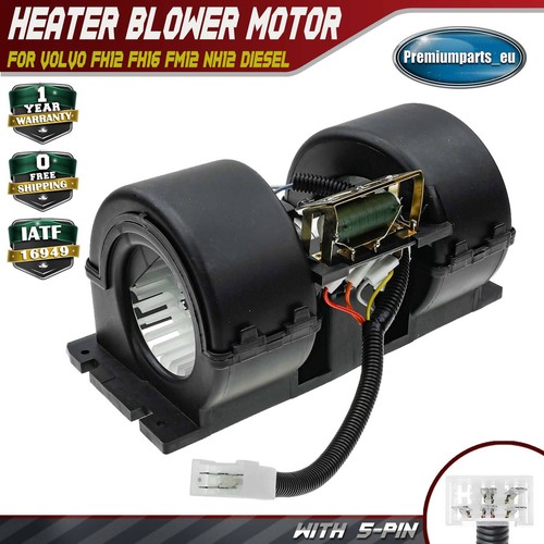 New Heater Blower Motor Fan for Volvo FH12 FH16 FM12 NH12 20936382 ...
