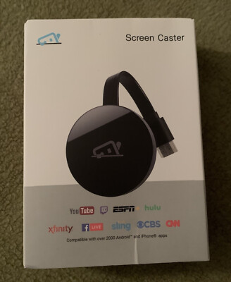 TV buddy Screen Caster Device. Compatible with Android/iPhone/iPad ...