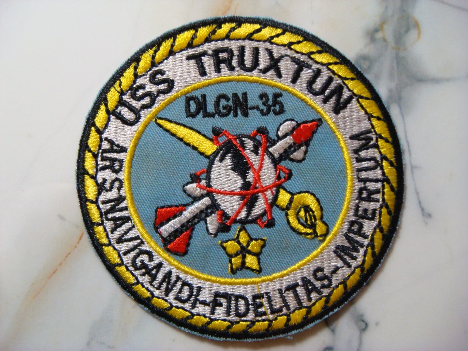 US NAVY NUCLEAR POWERED SURFACE VESSEL USS TRUXTUN DLGN 35, VIETNAM WAR ...