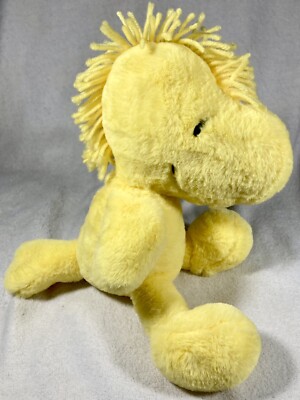 Animal Adventures Peanuts Woodstock Plush 15" Stuffed Yellow Bird ...