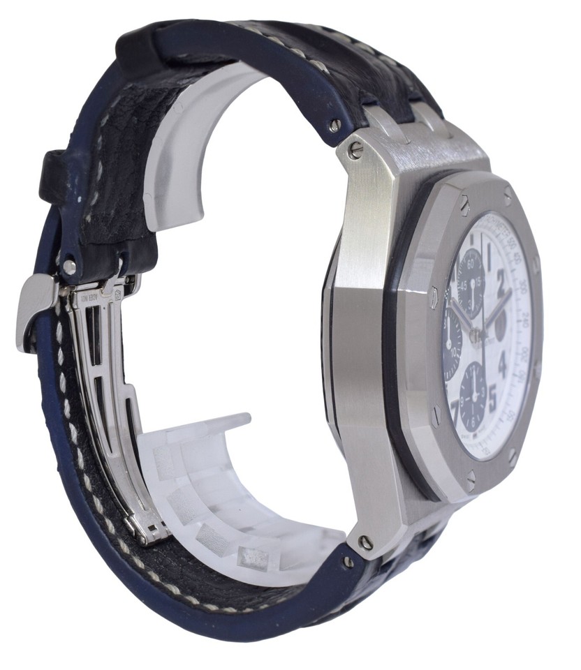 Audemars Piguet Royal Oak Offshore Chrono Navy Blue Panda 42mm Watch ...