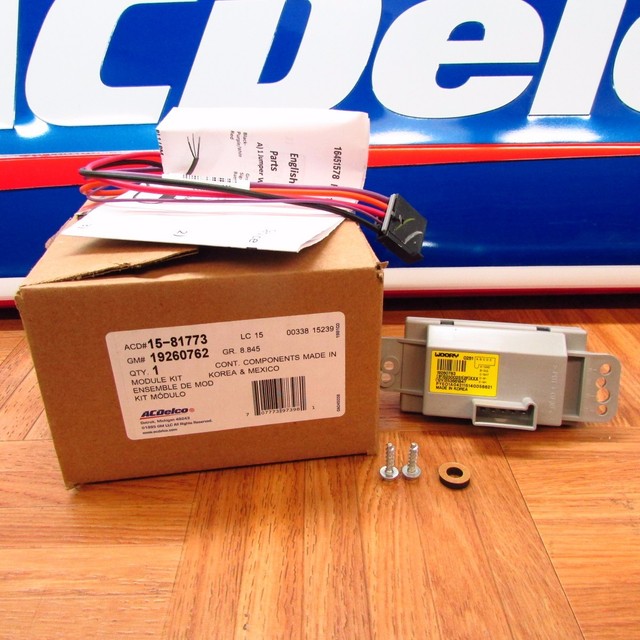 Updated ACDelco 15-81773 Blower Control Module GM 19260762 for sale ...