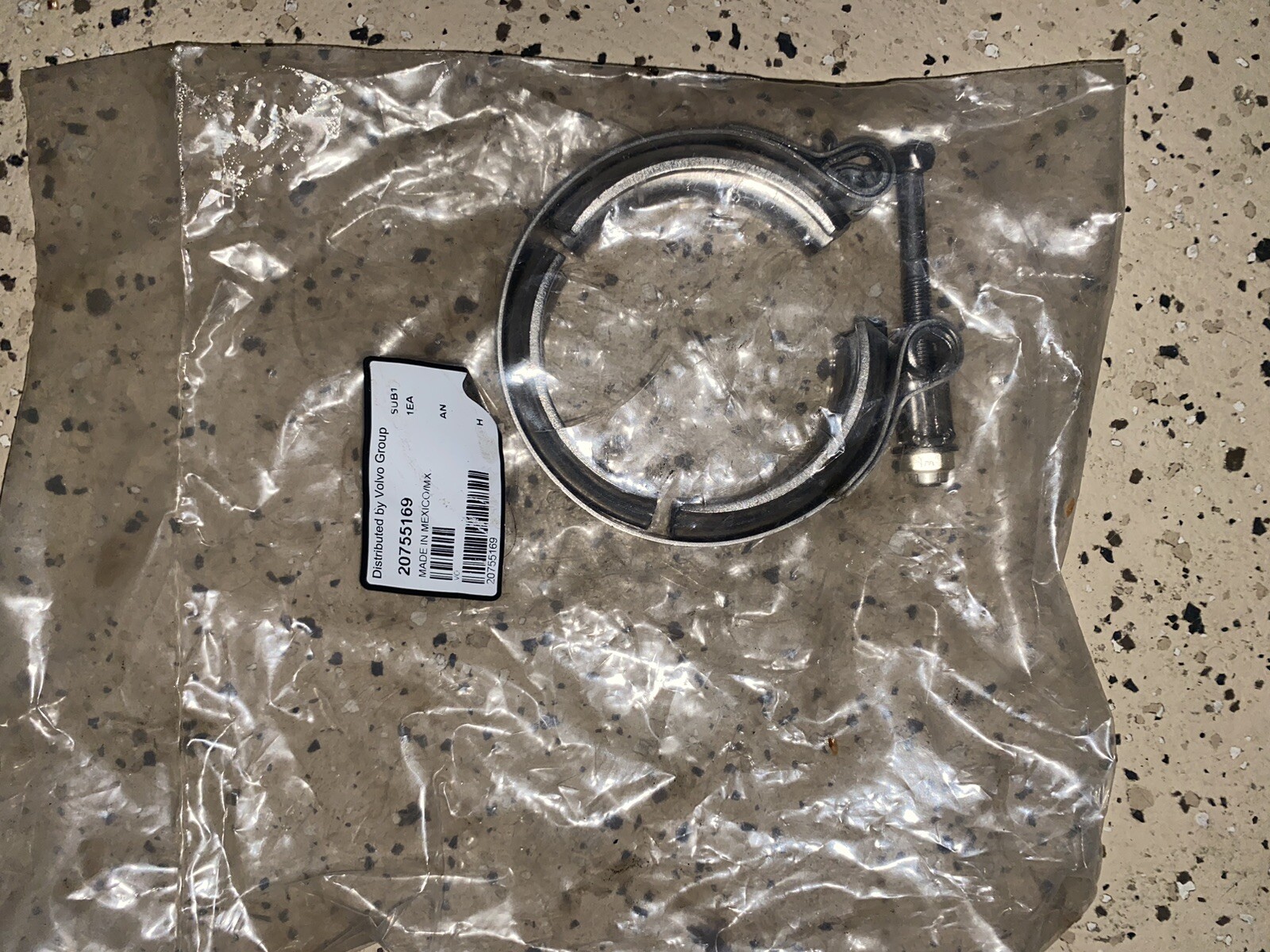 Genuine Volvo Truck 20755169 V-Band Clamp | eBay