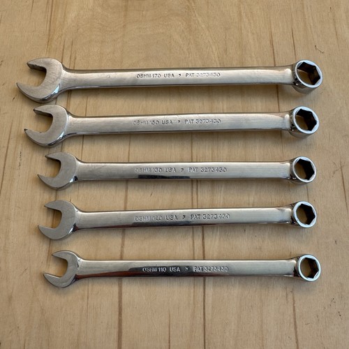 5 Snap-On Tools Metric Wrenches OSHM 110 120 130 150 170 11 12 13 15 17 6 Point | eBay