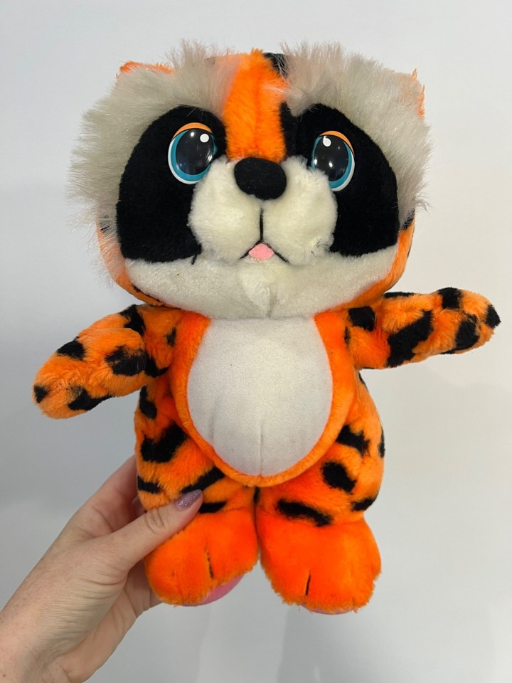 WUZZLES soft plush Orange Tycoon Tiger Racoon Disney Hasbro Softies ...