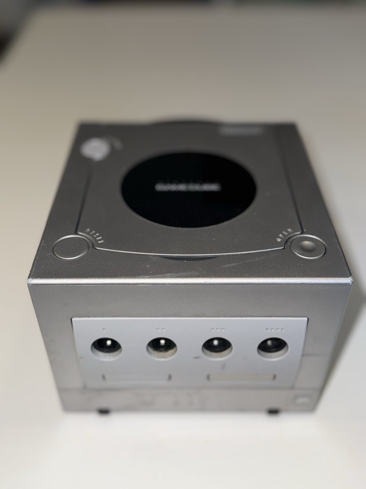 Nintendo GameCube DOL-101 Platinum Silver Console with Cords Tested ...