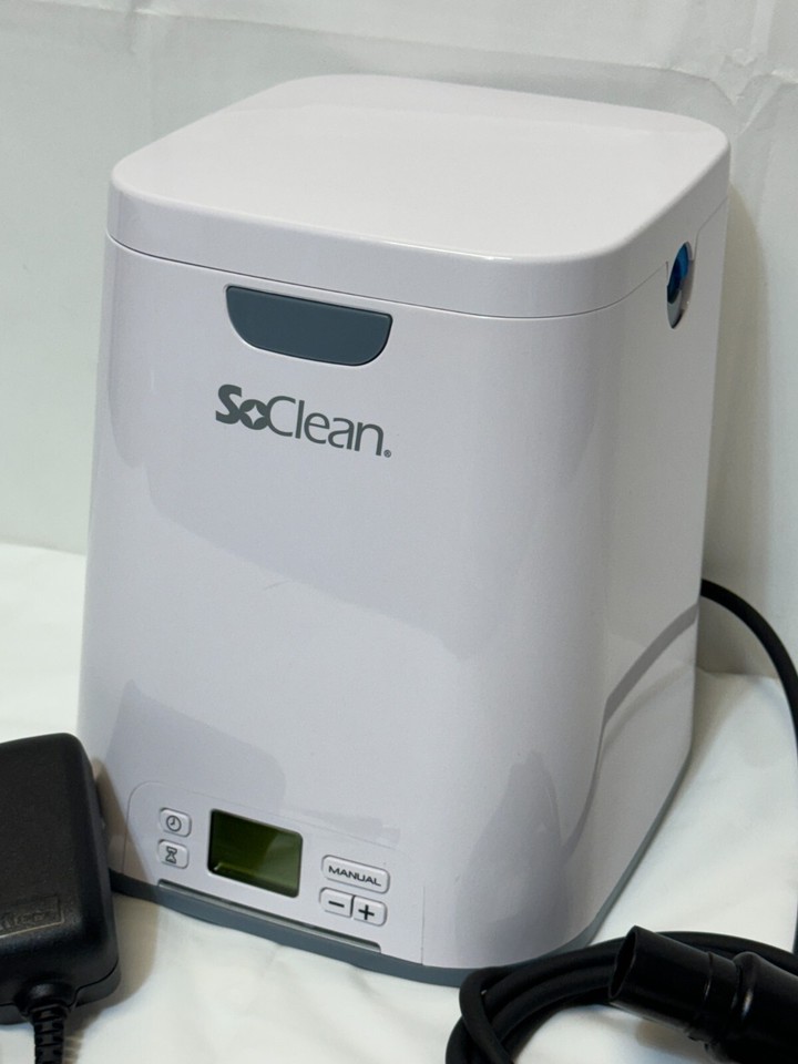SoClean 2 CPAP Sanitizer/Cleaner Machine Bundle with Hose & Power ...