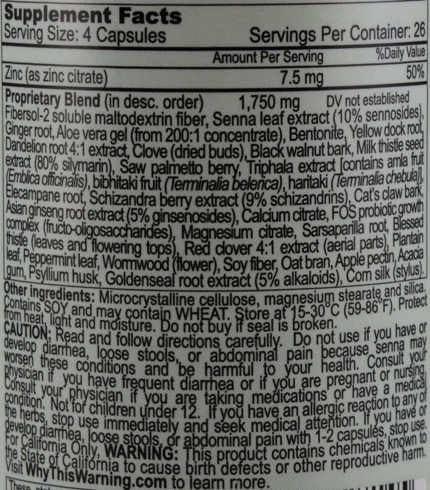 The Cleaner Ultimate Full Body Detox & Organ Cleanser All Formulas ...