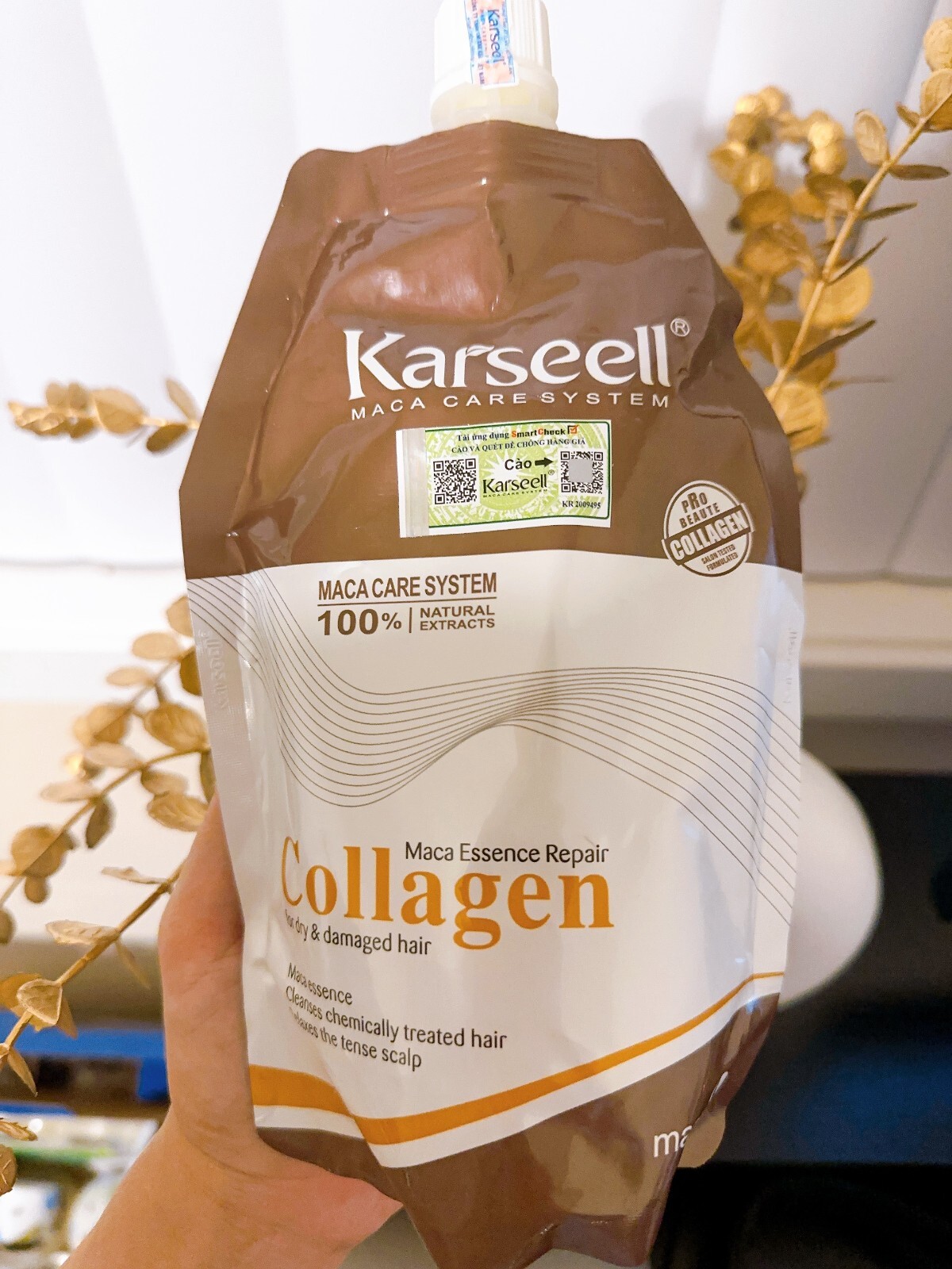 Karseell Collagen Maca Hair Treatment Deep Conditioning Hair Care ...