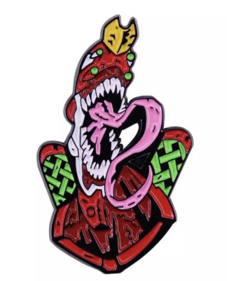 Evangelion EVA Metal Enamel Pin Badge Japanese Anime | eBay UK