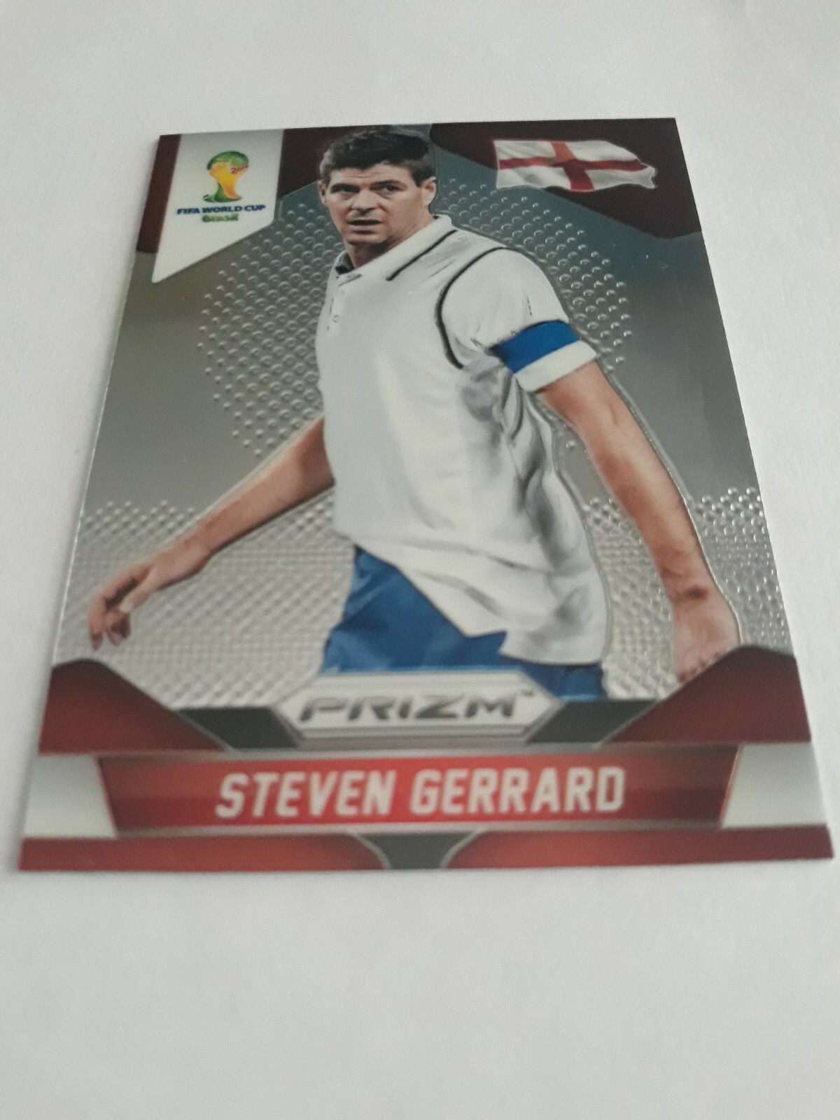 STEVEN GERRARD 2014 Panini Prizm World Cup RC Card #139 England 1st ...