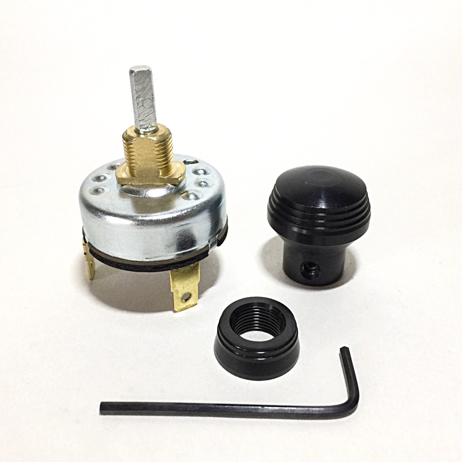 Custom 2 Speed Wiper Switch with Black Art Deco Style Knob & Bezel | eBay