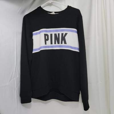 PINK Victoria Secret Womens Pullover Sweatshirt Size Med. RN# 54867 | eBay