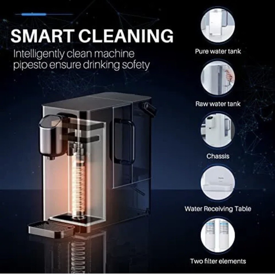 Countertop Water Purifier Tech Ultrafiltration System Water Filter for ...