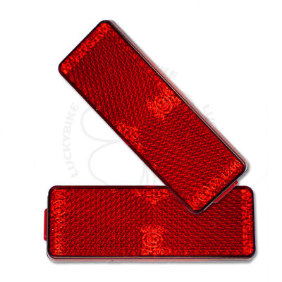 Safety signal light mirror Universal Warning Red 2x Reflector ...