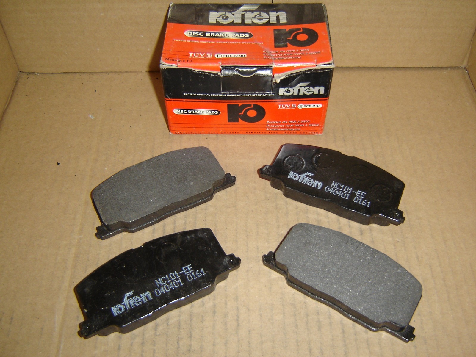 ROFREN FRONT BRAKE PADS TO*YOTA CAMRY CELICA D356 Italy | eBay