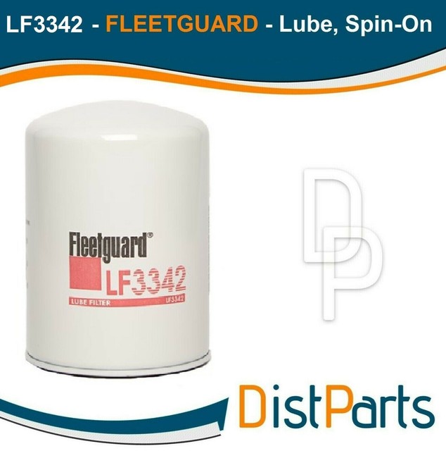 LF3342 Fleetguard Lube Filter, Replaces Caterpillar 1R-0713 (Pack of 6 ...