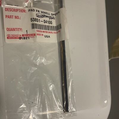 Genuine Toyota Wheel Opening Molding Pad 53851-04100 | eBay